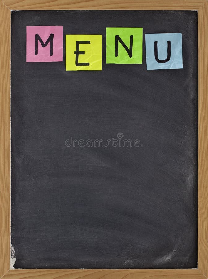 Blank blackboard menu stock image. Image of menu, chalkboard - 13157993 Blank blackboard menu stock image. Image of menu, chalkboard - 13157993