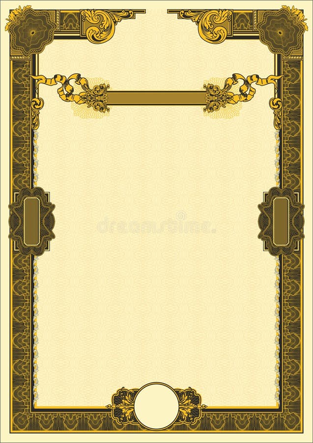 Vertical Blank with One Seal To Create a Certificate, Diploma and Other ... Vertical Blank with One Seal To Create a Certificate, Diploma and Other ...