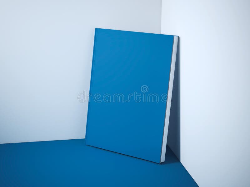 Blue book on the table stock photo. Image of learning - 56422806