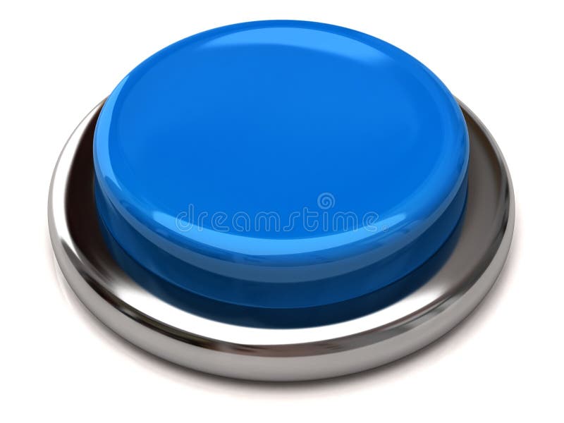 Blank blue button stock illustration. Illustration of gray - 29047038