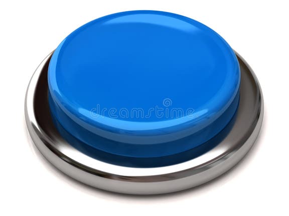 Blank blue button stock illustration. Illustration of gray - 29047038