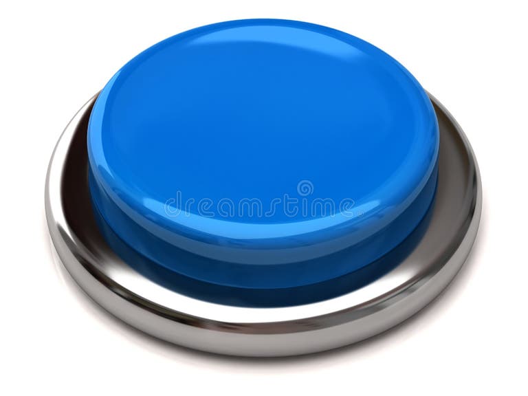 Blank blue button stock illustration. Illustration of gray - 29047038