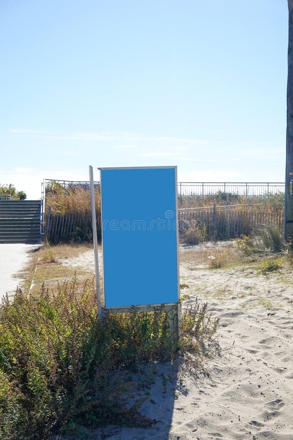 Sign in the sand stock photo. Image of landscape, umbrella - 74875676