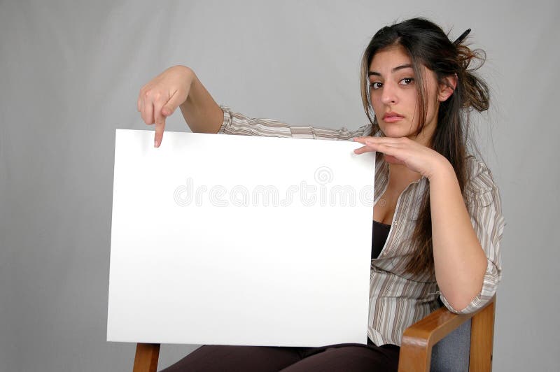 Blank board-8 stock image. Image of business, empty, beauty - 60759