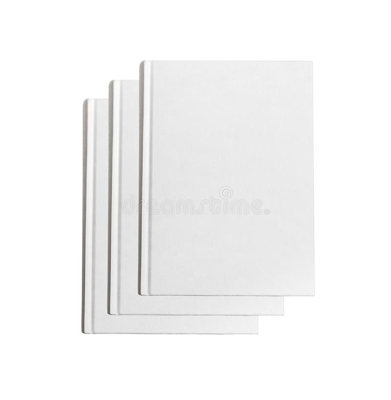 Blank Book Cover Stack Mockup, Top View. Textbook Hardback, Catalog ...