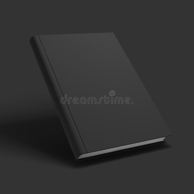 Blank Book, Textbook, Booklet Or Notebook Mockup. Stock Vector ...
