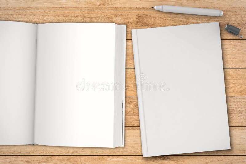 Blank book top view stock image. Image of empty, space - 81171325