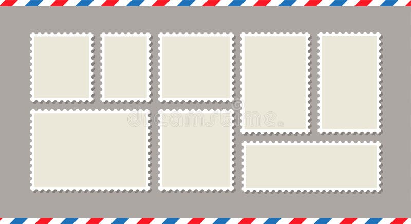 Postage Frames Stock Illustrations – 792 Postage Frames Stock ...