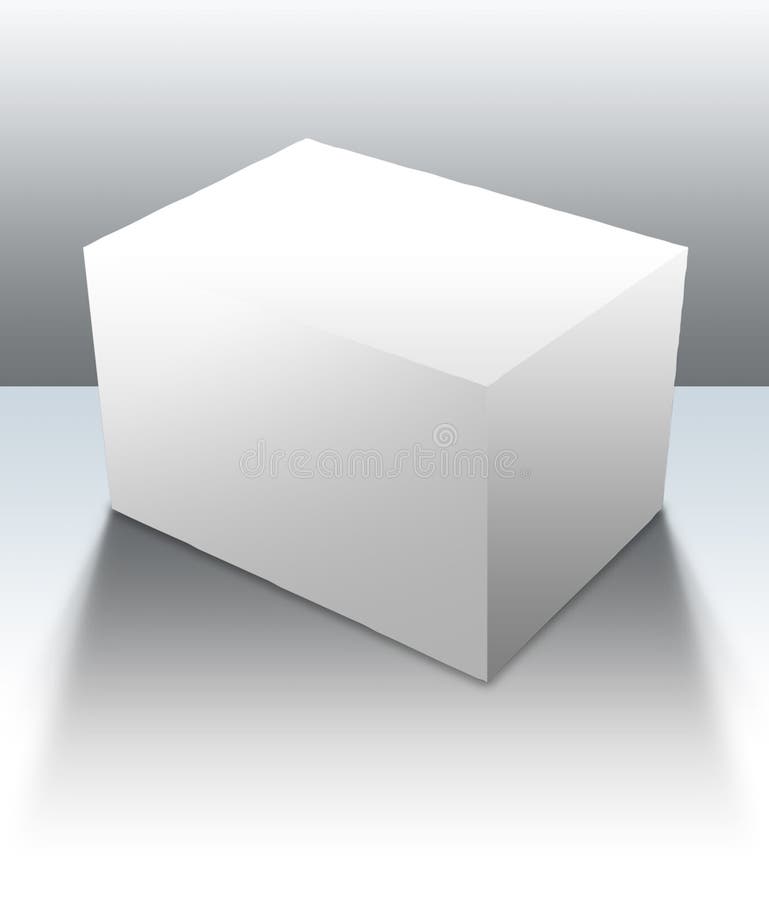 Blank Box 04 stock illustration. Illustration of shape - 1163209