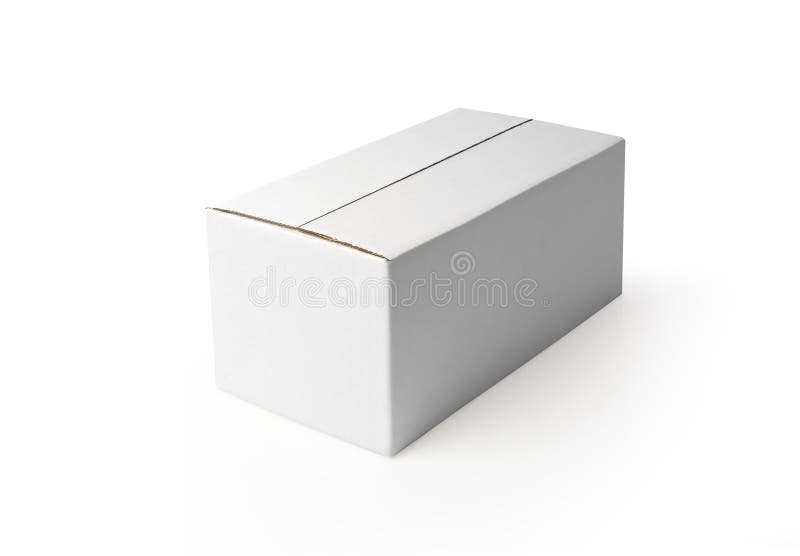 Blank box stock image. Image of material, design, horizontal - 1940499