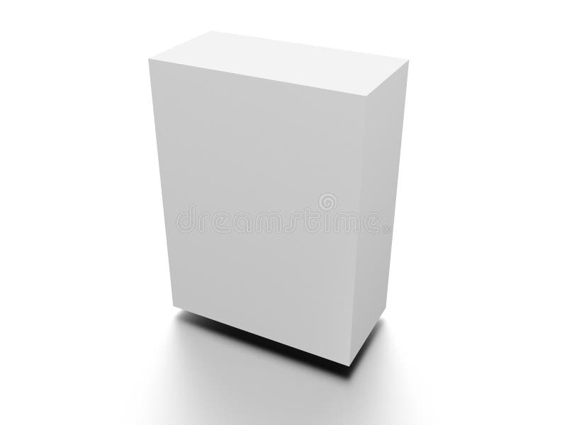 Blank box stock illustration. Illustration of packaging - 4876640