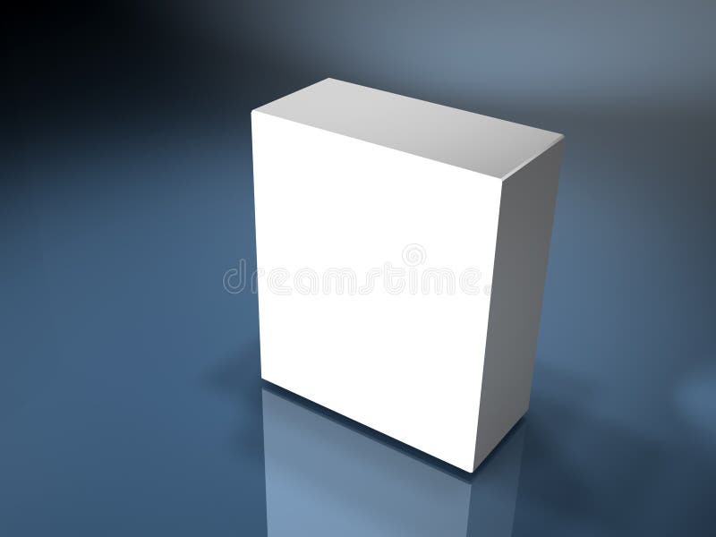 Plain blank box (12Mb) stock illustration. Illustration of guide - 372075