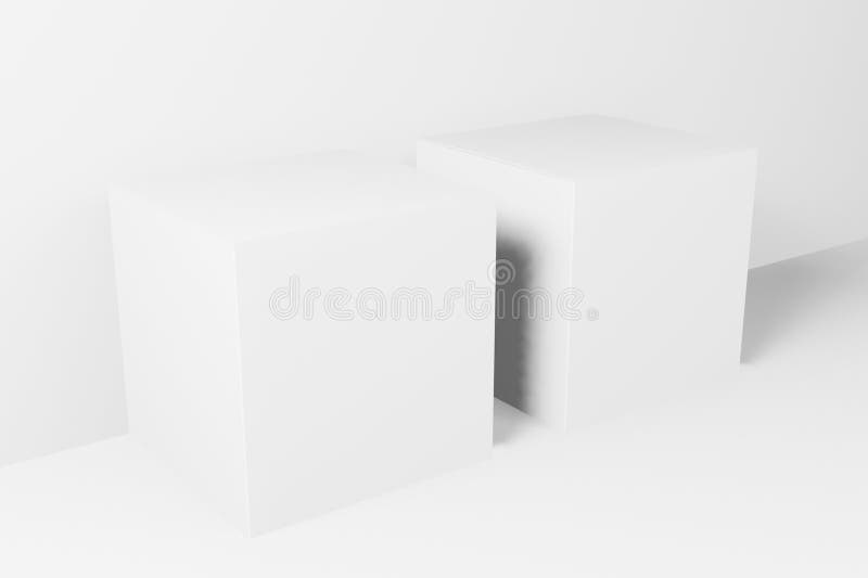 Blank Box for Packaging, Rectangle Box Mockup, Syrup Box Mockup ...