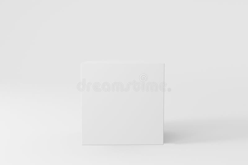 Blank Box for Packaging, Rectangle Box Mockup, Syrup Box Mockup ...