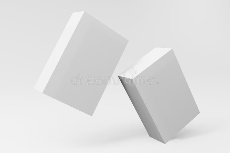 Blank Box for Packaging, Rectangle Box Mockup, Syrup Box Mockup ...
