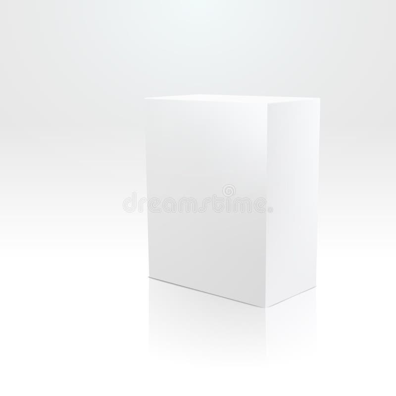 Blank Box on White Background Stock Vector - Illustration of branding ...