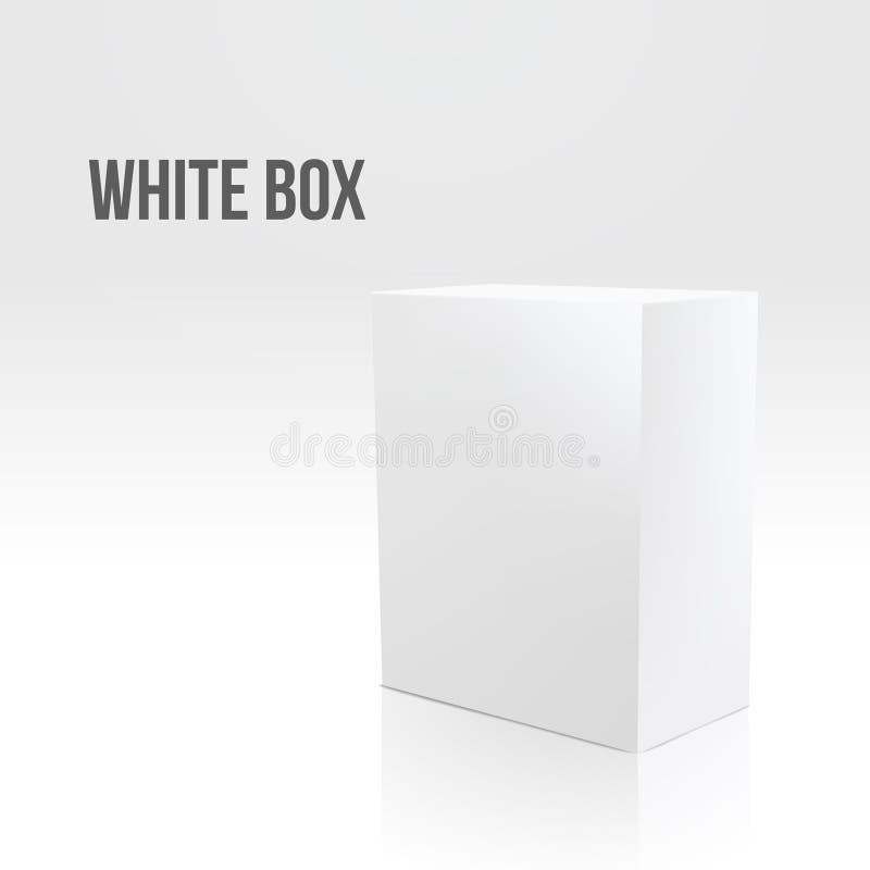 Blank Box on White Background Stock Vector - Illustration of abstract ...