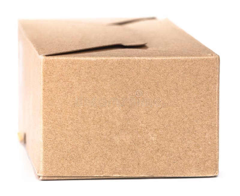 Blank Box on White Background. XL Size. Stock Photo - Image of contents ...