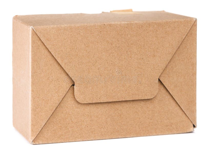 Blank Box on White Background. XXL Size. Stock Image - Image of ...