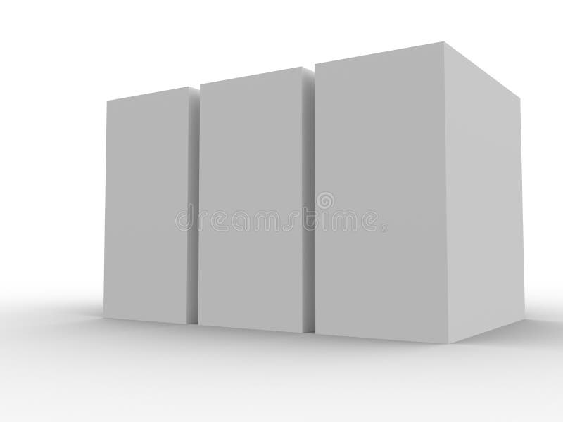 Blank Boxes stock illustration. Illustration of guide - 1312356
