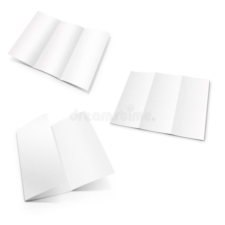 Blank Brochure Set Stock Illustrations – 162,237 Blank Brochure Set ...