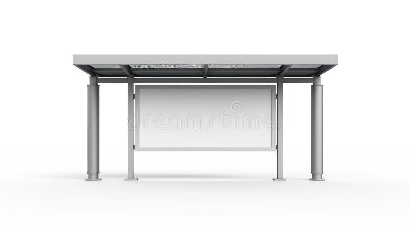 Blank Bus Stop Sign stock image. Image of undefined - 375360759