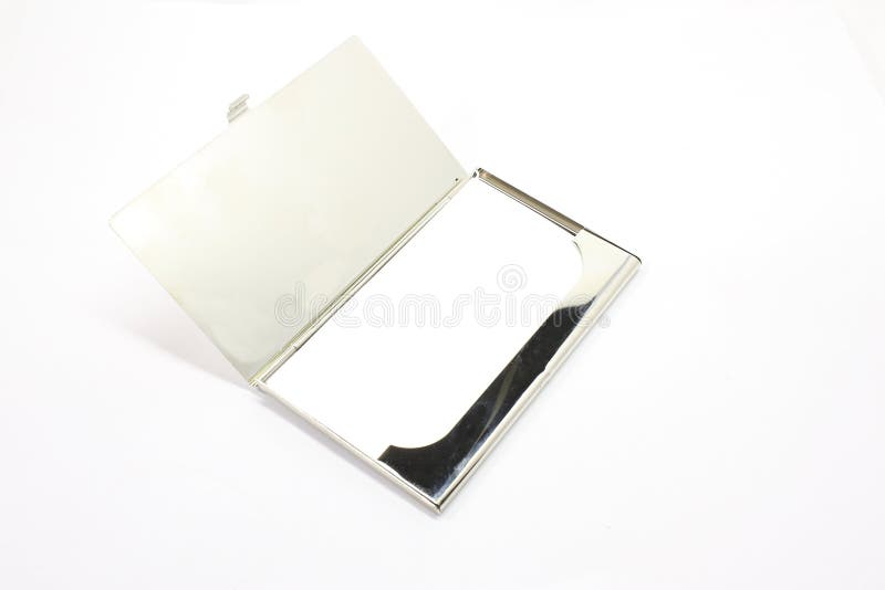 Blank Security Card on White Stock Image - Image of badge ...