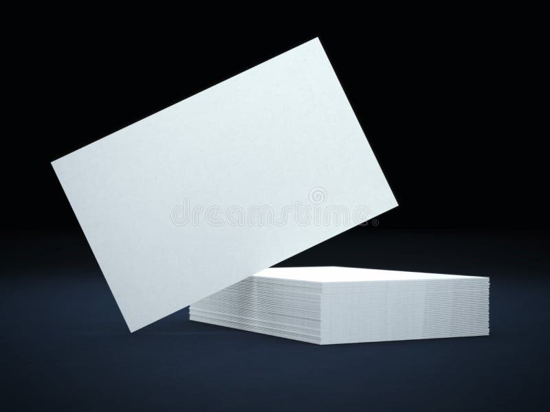 Blank business cards stock photo. Image of calling, background - 54725384