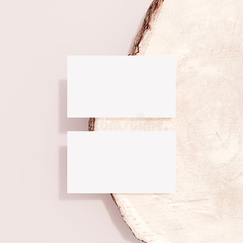 Blank Cards on Beige Velvet Surface Stock Photo - Image of surface ...