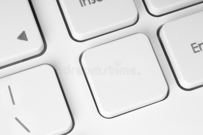 Blank Button on the Keyboard Stock Image - Image of advertise, close ...