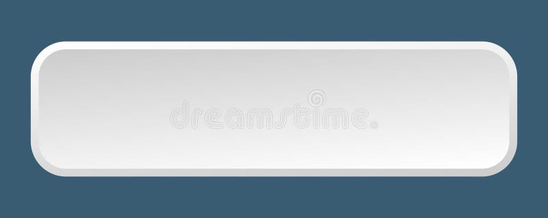 Blank Button. Blank Square 3d Push Button Stock Vector - Illustration ...