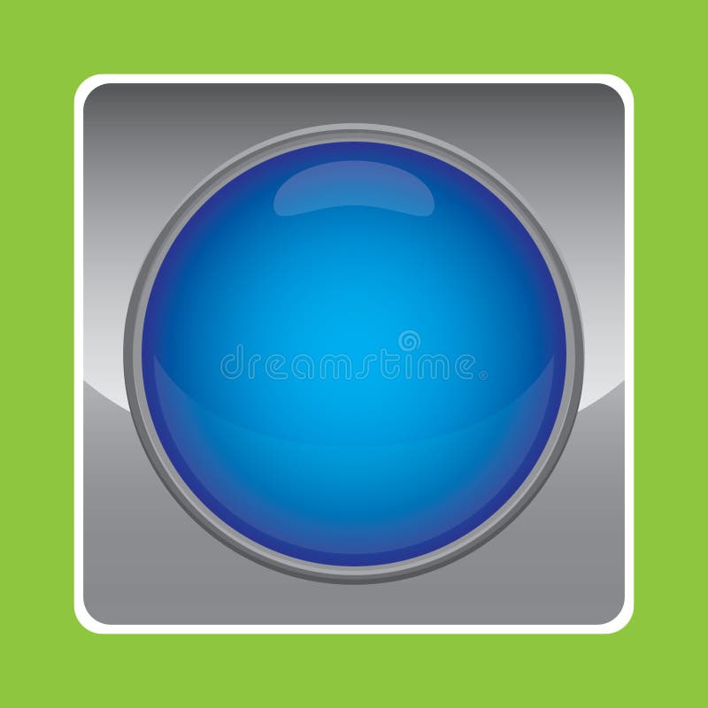 Blank Button. Vector Illustration Decorative Design Stock Vector ...