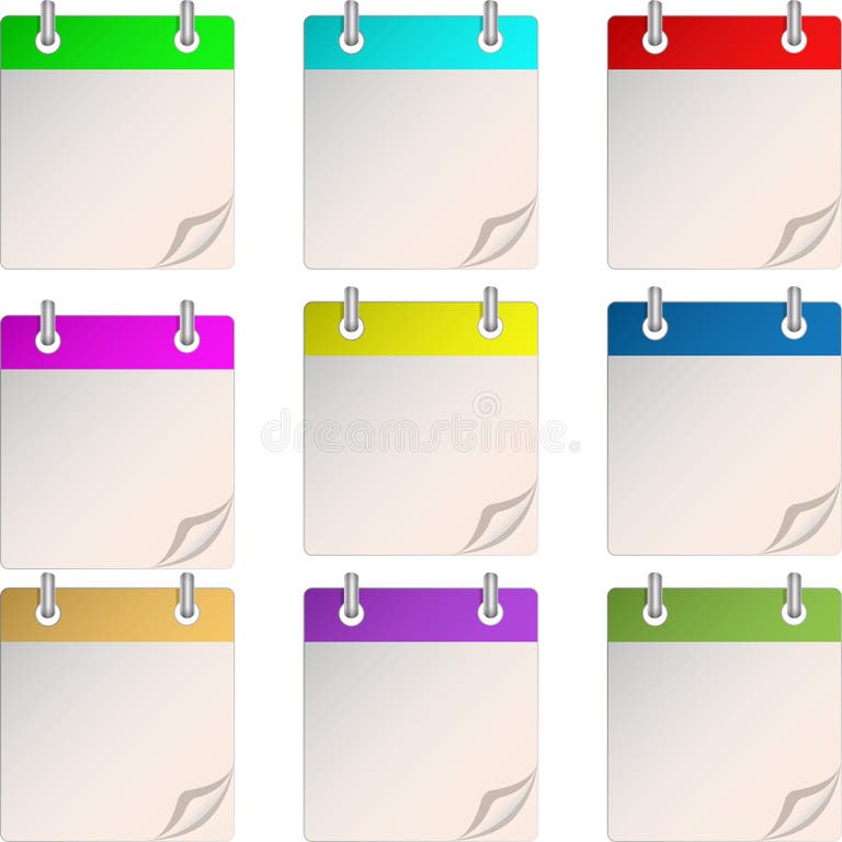Blank Calendar White Background Stock Illustrations – 15,164 Blank ...