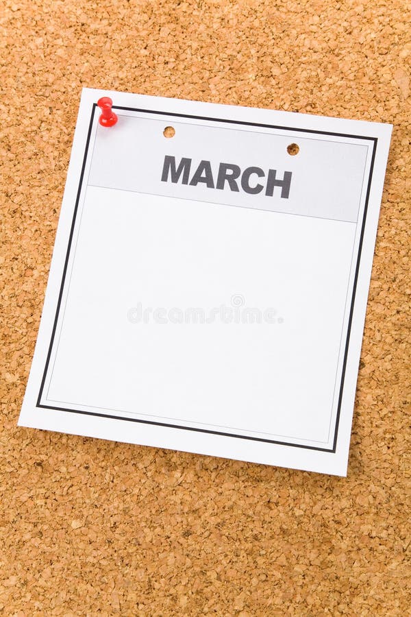 March - Wooden Carved Letters. Beginning of March Month, Calendar on ...