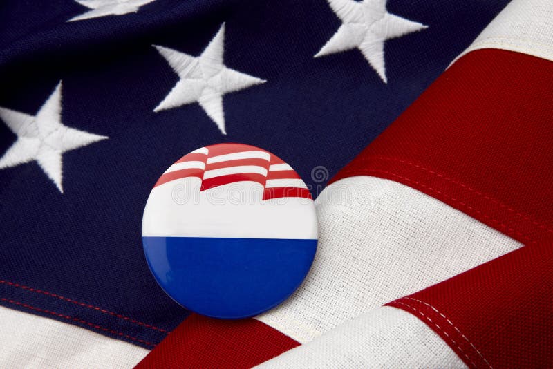 Blank Campaign Button-just Add Candidate S Name Stock Photo - Image of ...