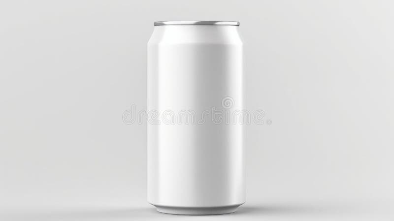 Blank Can Aluminum Mockup Design for Beverage or Soft Drink. Neural ...
