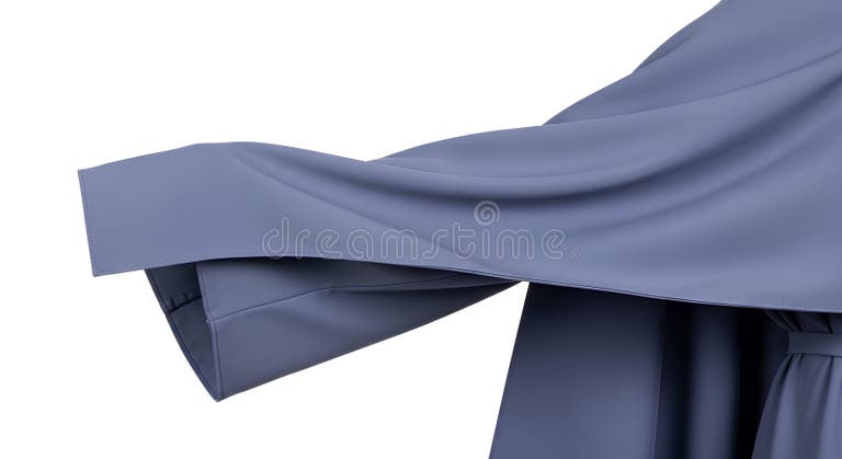 Blank Cape Sleeve Worn Lifting, Isolated Stock Photo - Image of feminine, shoulderwear: 389875680