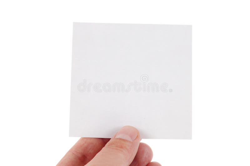 Blank Card Picture. Image: 5424709