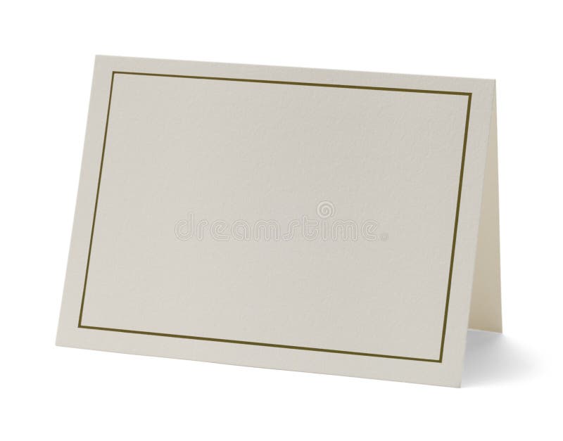 Blank greeting card stock photo. Image of card, greeting - 12527792