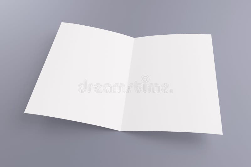 Blank Card Isolated on Grey Stock Illustration - Illustration of blank ...