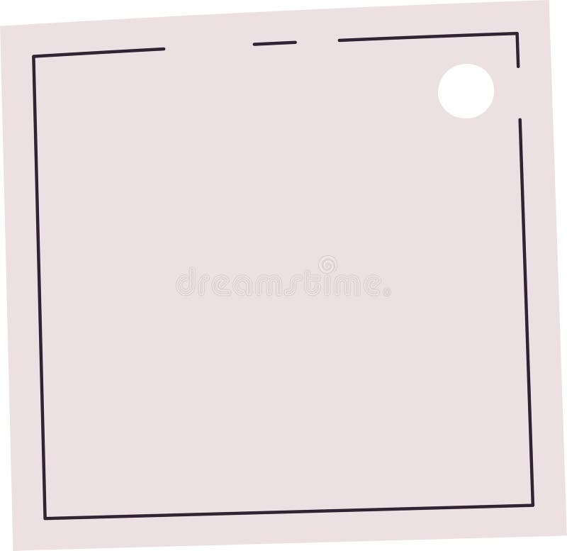 Blank Cardboard Paper Square Price Tag Stock Vector - Illustration of ...