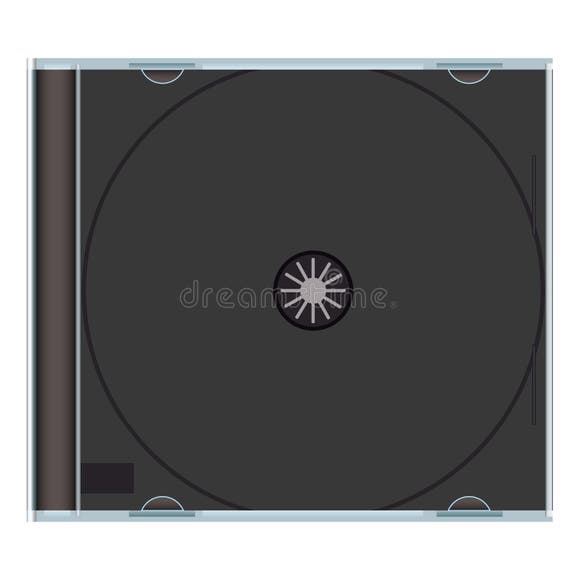 Blank Black Cd Case Stock Illustrations – 660 Blank Black Cd Case Stock ...