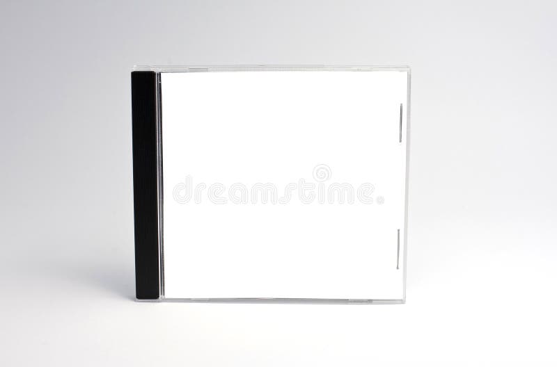 Blank cd case isolated stock image. Image of black, empty - 11983767