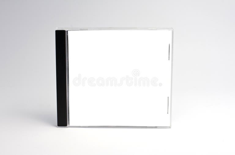 Blank cd case isolated stock image. Image of black, empty - 11983767