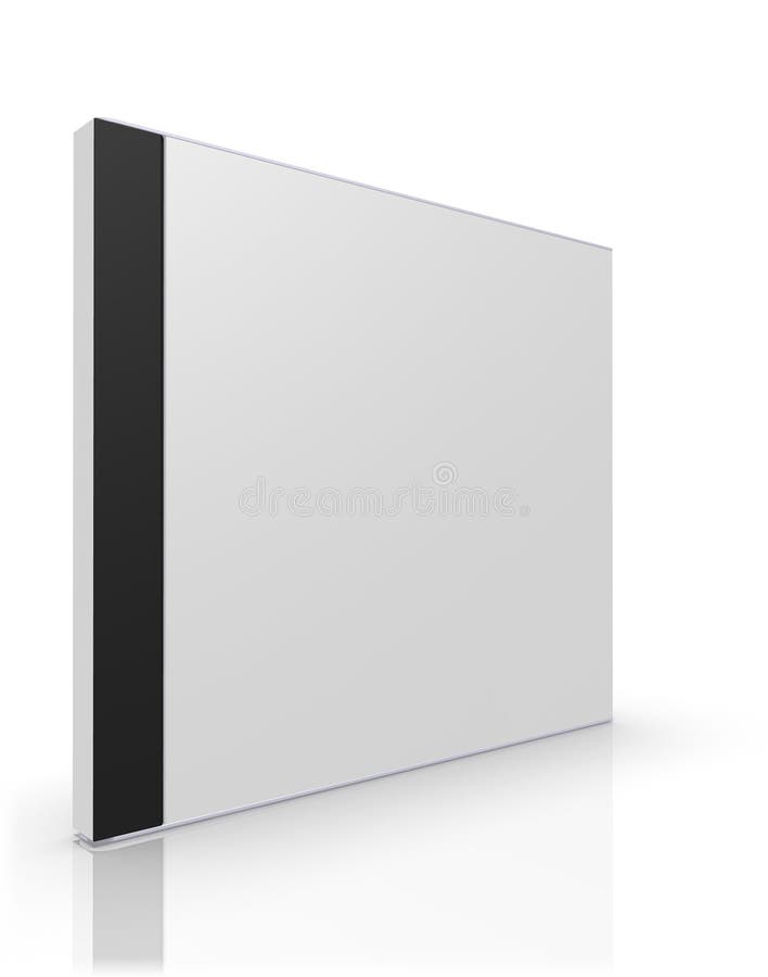 Blank cd case stock vector. Illustration of clear, blank - 14446913