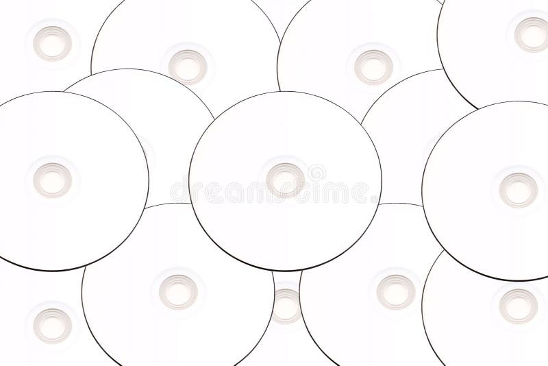 Blank CDs stock photo. Image of data, video, audio, music - 3993736