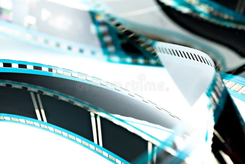 Blank Celluloid Cinema Film Stock Image - Image of abstract, sign: 16659477