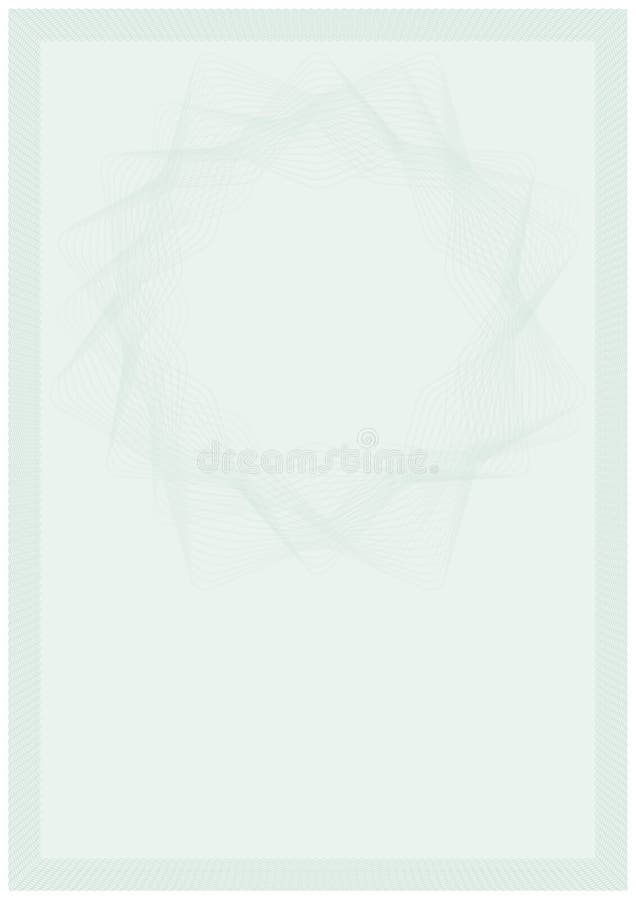 Blank Certificate Background Stock Vector - Illustration of graphic ...
