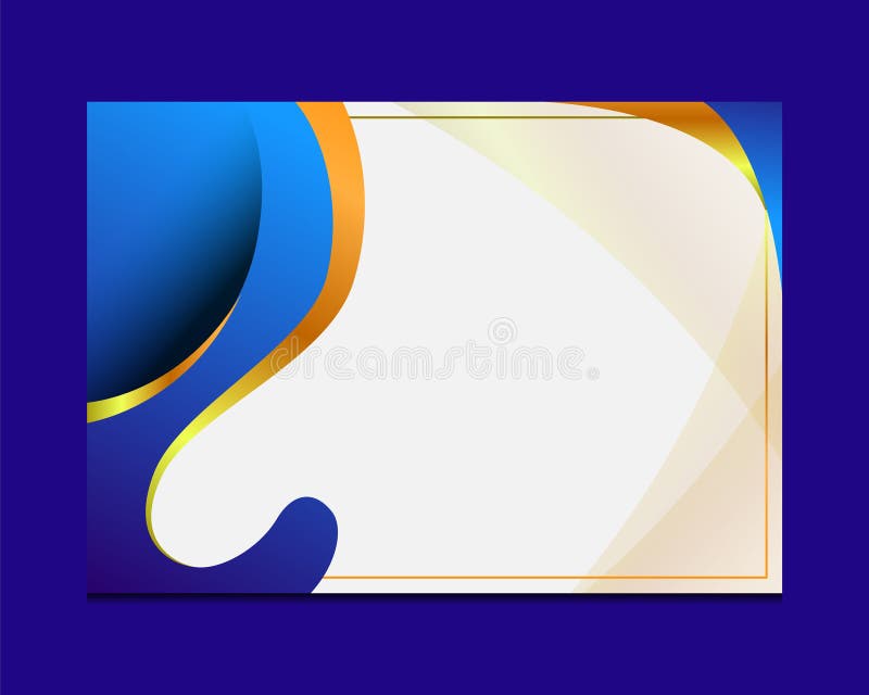 Blank Certificate Paper Template of Appreciation Award Company Graphic ...