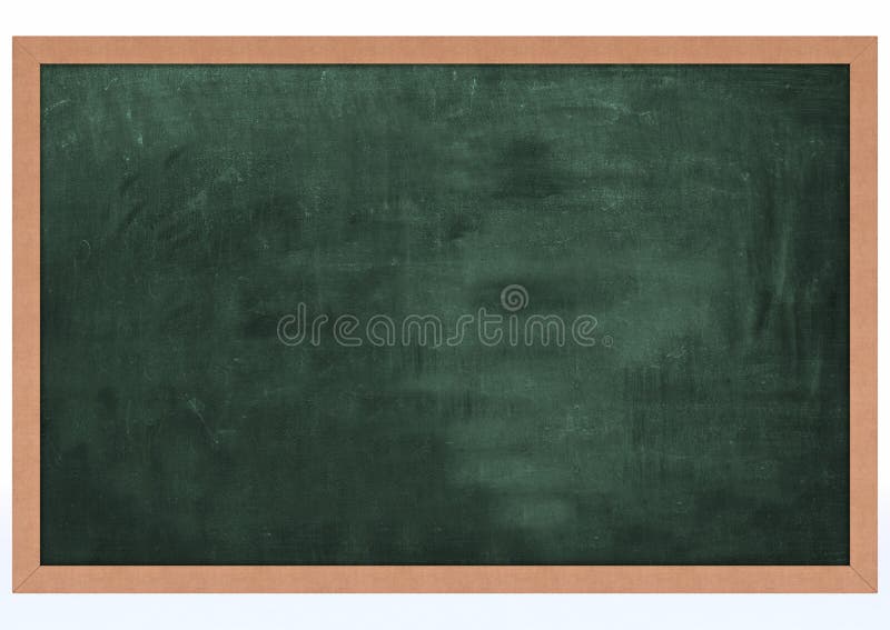 Blank Chalk Board stock illustration. Illustration of teaching - 25499116